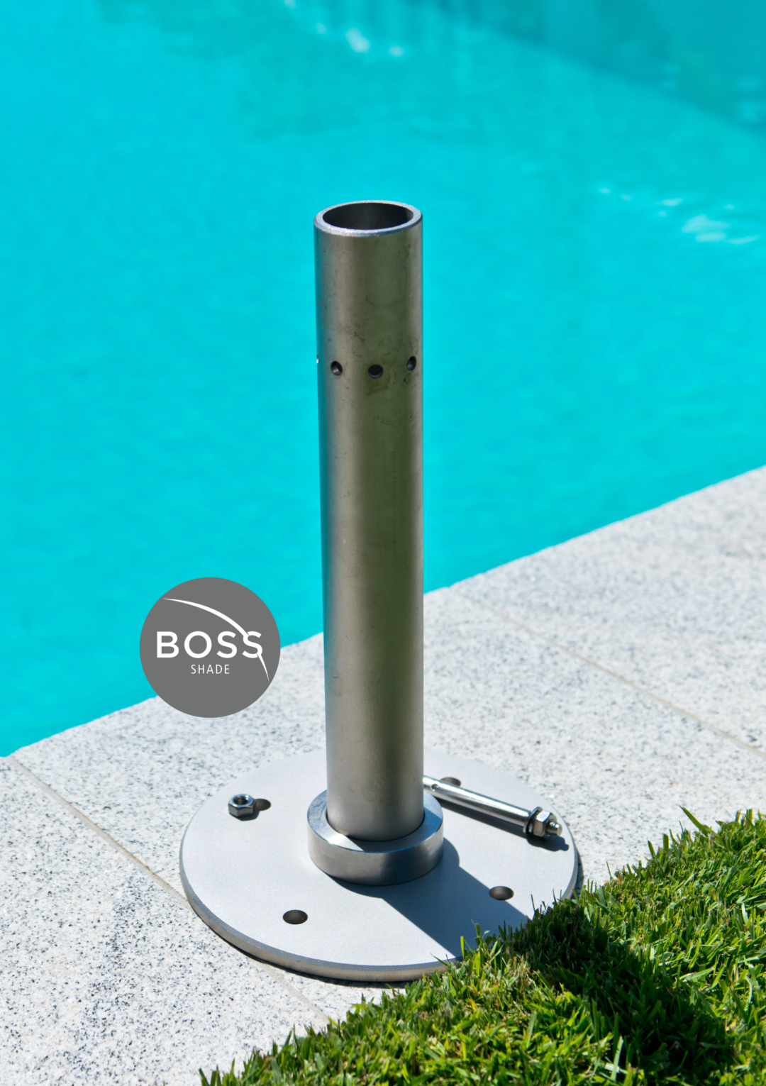 Why Stainless Steel Bases Are Best for Swimming Pool Umbrellas - Boss Shade